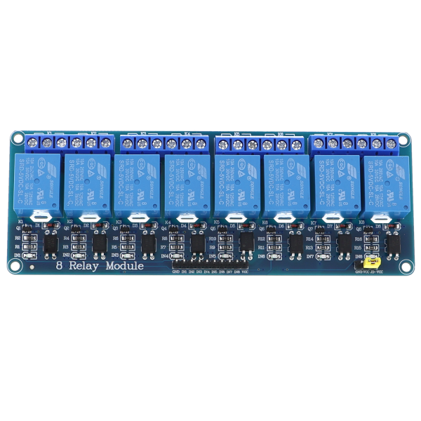 8 Kanaals Relais Module - 5V koop goedkoop online | Funduinoshop