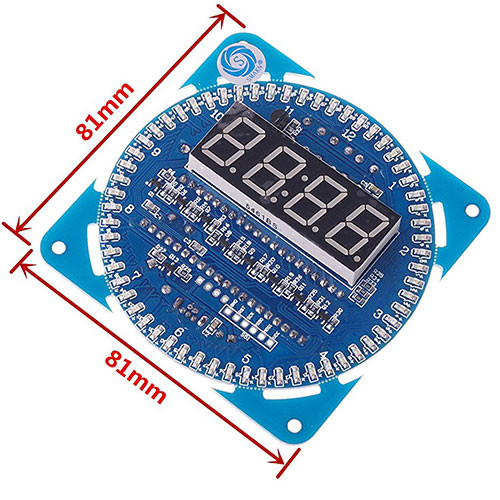 DIY - LED Uhr Bausatz ohne löten günstig online kaufen | Funduinoshop