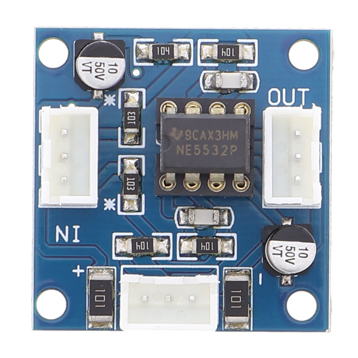 NE5532 Preamplifier module 9-5V buy cheap online | Funduinoshop