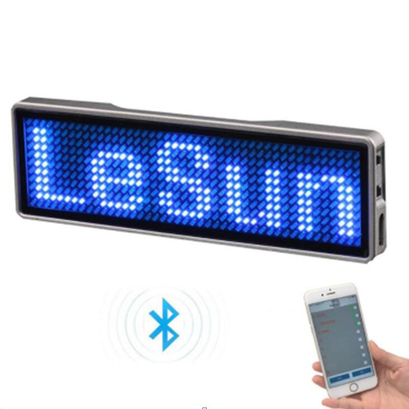 Bluetooth LED sign B1144 (11*44 pixels) - various colors buy cheap ...