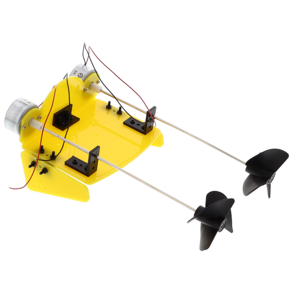 DIY boat kit with two motors - buy kit cheap online | Funduinoshop