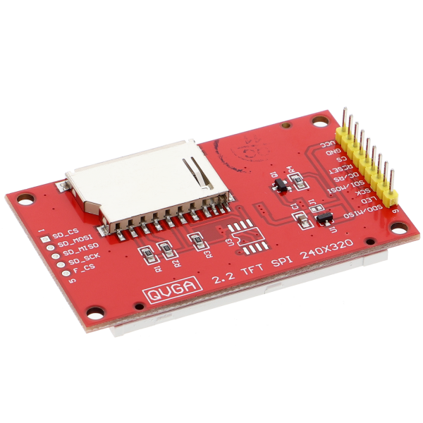 TFT LCD display, 2.2", 320 x 240 pixels, RGB color display buy cheap ...