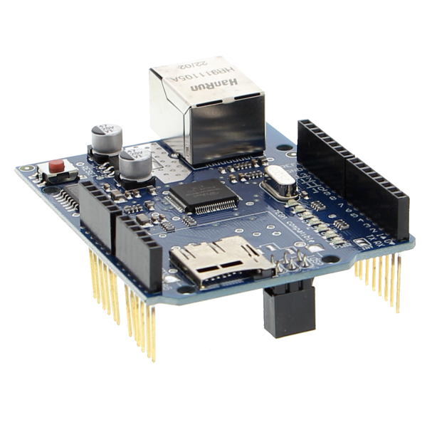 HanRun HR911105A 15/10 W5100 Ethernet Shield buy cheap online | Funduinoshop
