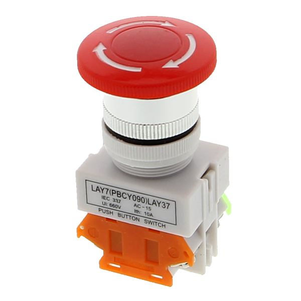 LAY37-11ZS Emergency Stop Switch buy cheap online | Funduinoshop