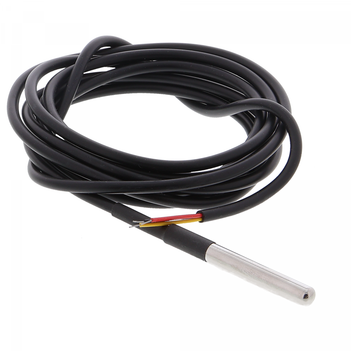 DS18B20 Temperature sensor with 2m cable buy cheap online | Funduinoshop