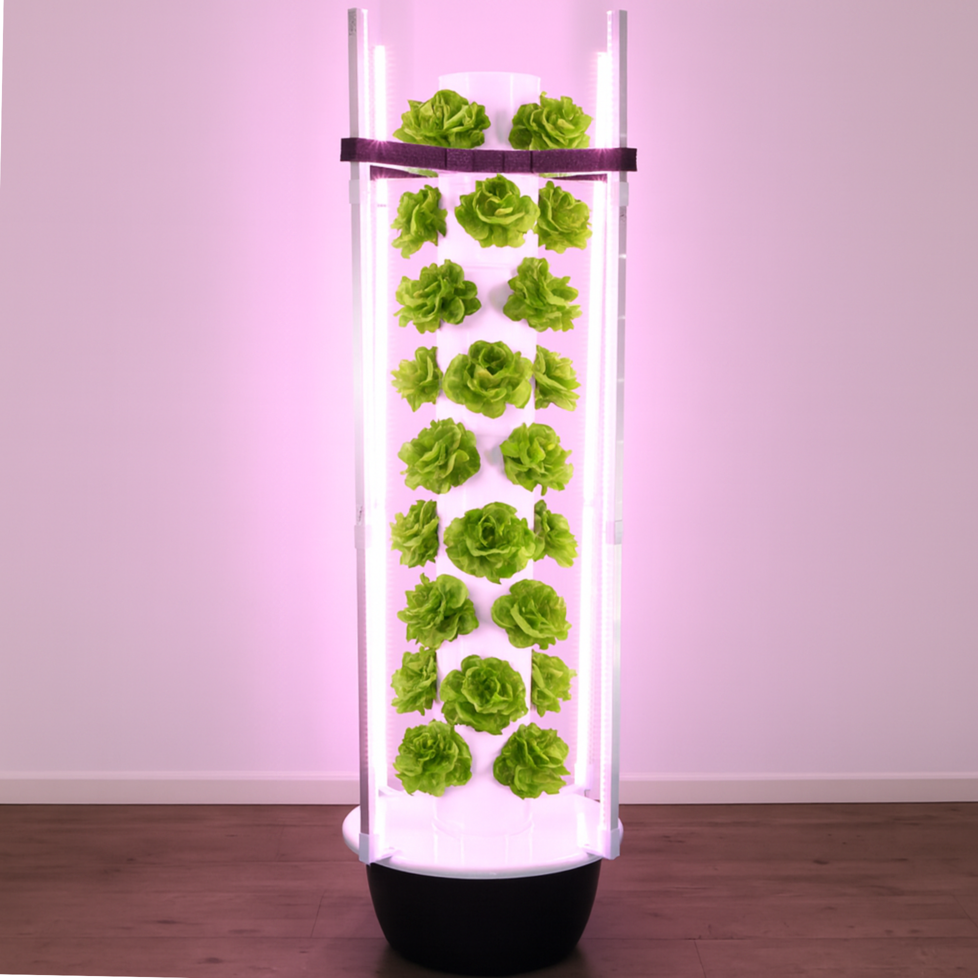 Indoor hydroponic tower - Aeroponic planting system with 9 levels with ...