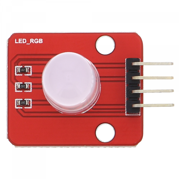 RGB LED 10mm auf Platine günstig online kaufen | Funduinoshop